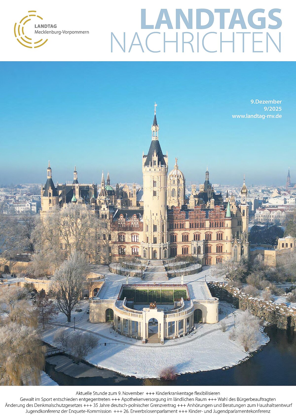 Dezember-Ausgabe 2025 der Landtagsnachrichten erschienen - Landtag ...