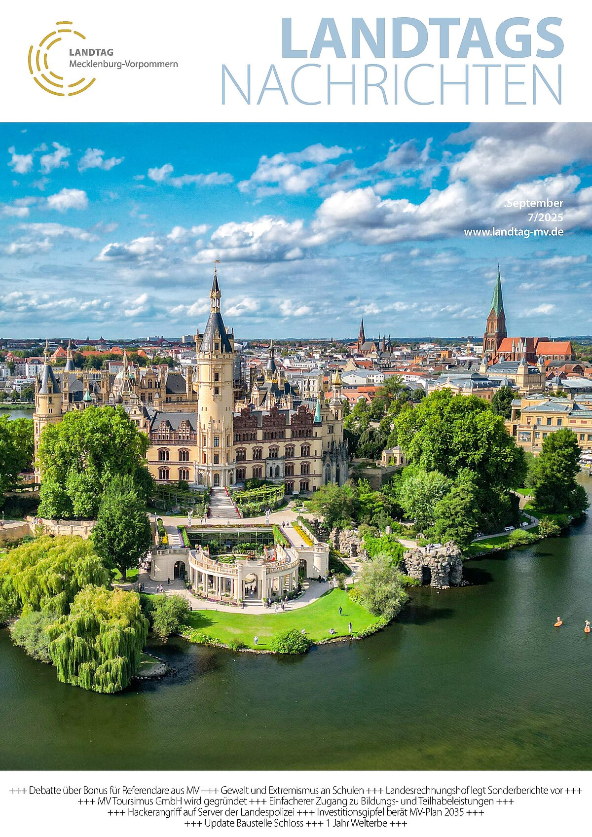 September-Ausgabe 2025 der Landtagsnachrichten erschienen - Landtag ...